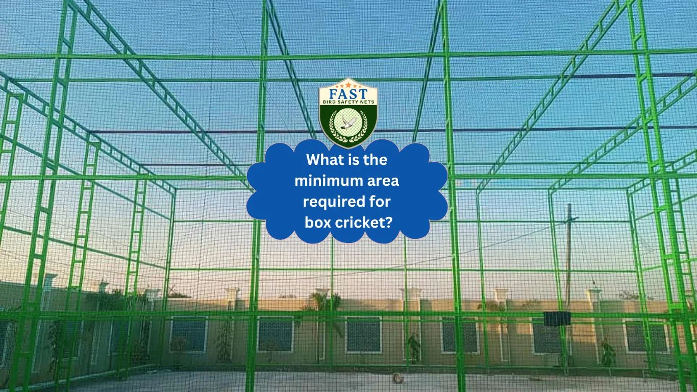 What is the minimum area required for box cricket? - Fast Safety Nets ...