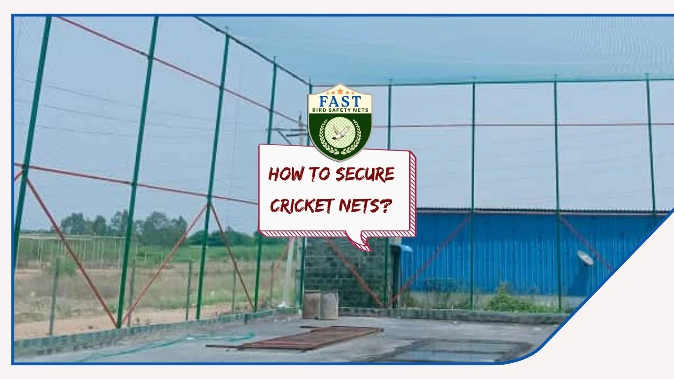 How to secure cricket nets? - Fast Safety Nets Hyderabad -9363632161