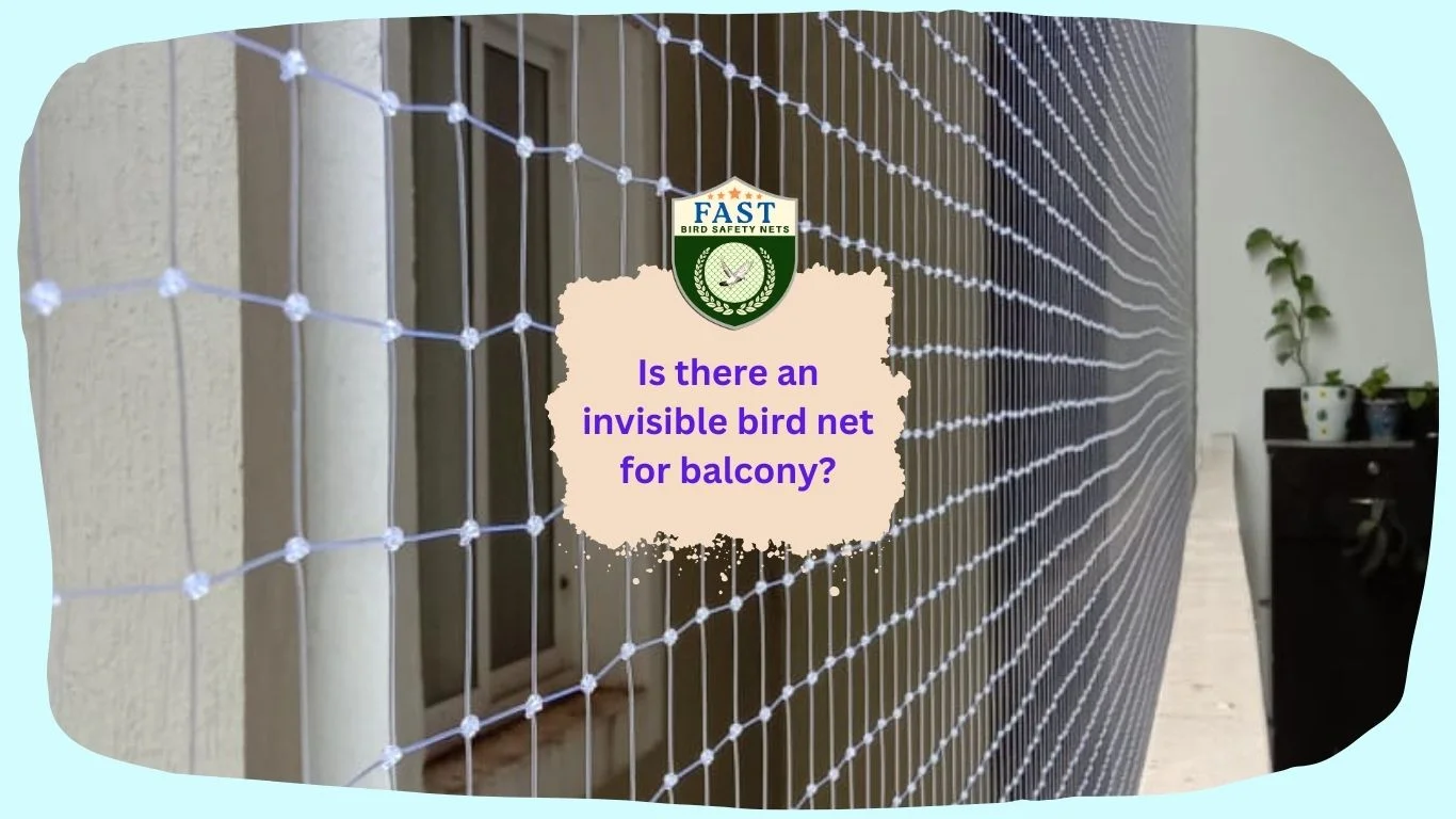 Is there an invisible bird net for balcony? - Fast Safety Nets ...