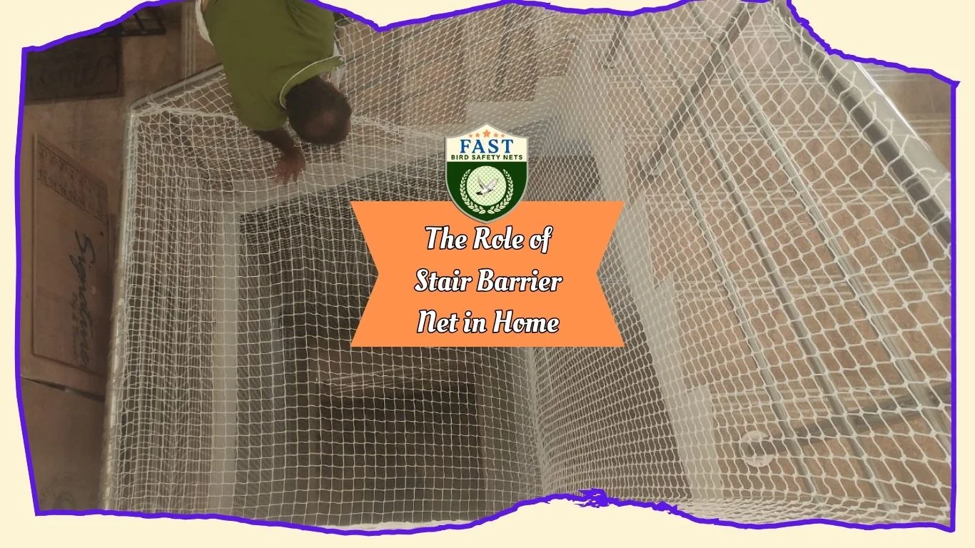 The Role of Stair Barrier Net in Home - Fast Safety Nets Hyderabad ...