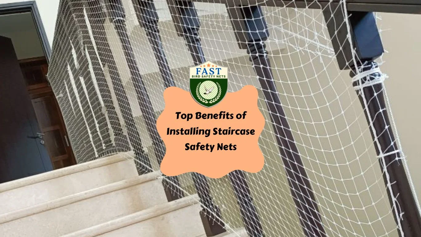 Top Benefits of Installing Staircase Safety Nets - Fast Safety Nets ...