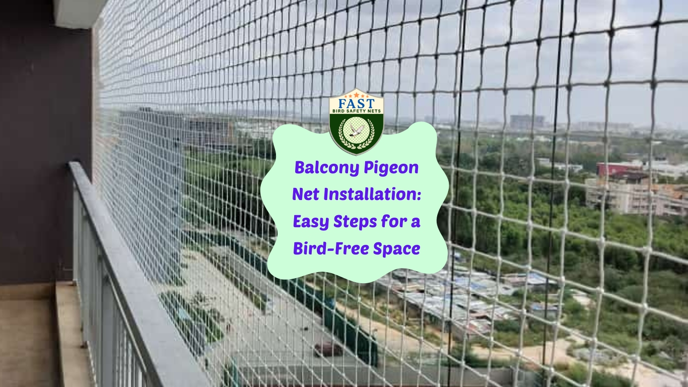 Balcony Pigeon Net Installation: Easy Steps for a Bird-Free Space ...