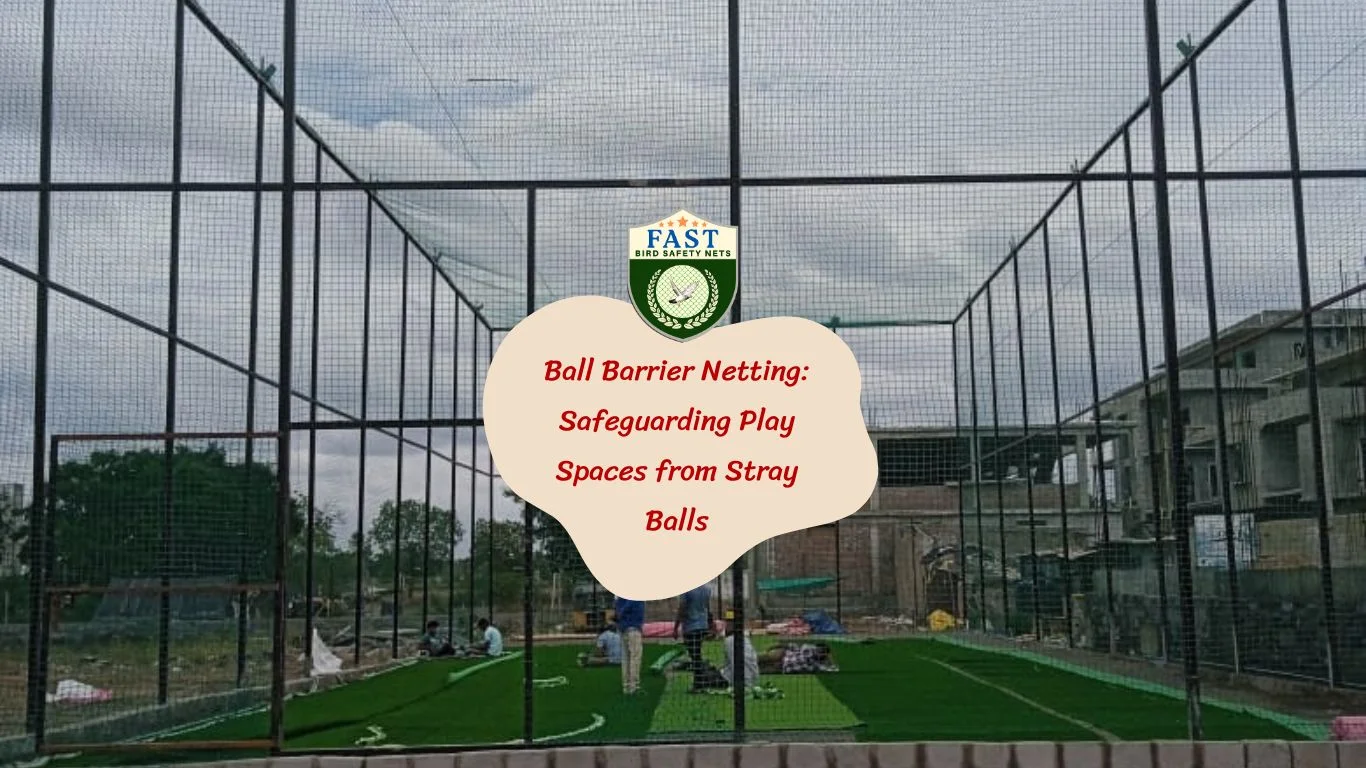 Ball Barrier Netting: Safeguarding Play Spaces from Stray Balls - Fast ...