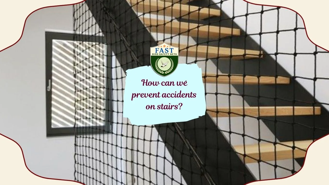 How can we prevent accidents on stairs? - Fast Safety Nets Hyderabad ...