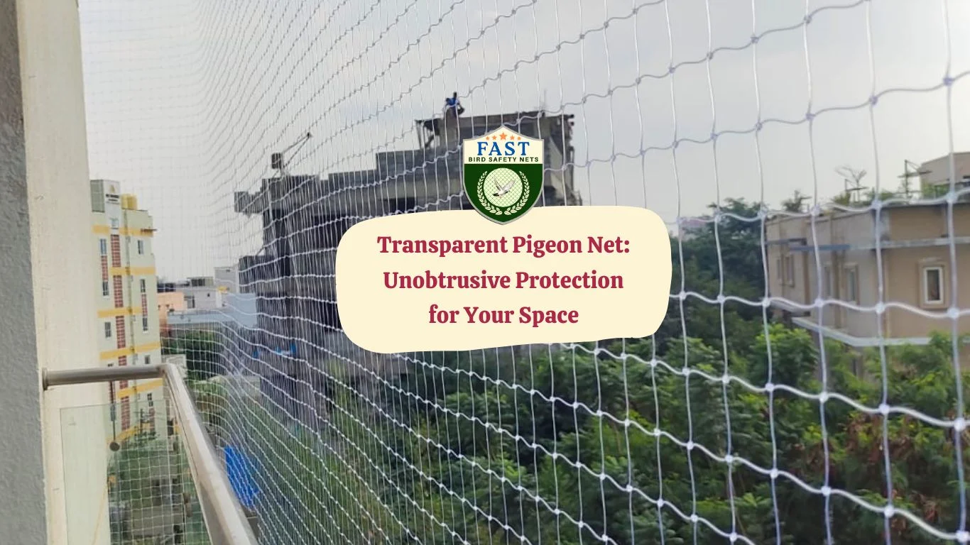 Transparent Pigeon Net: Unobtrusive Protection for Your Space - Fast ...