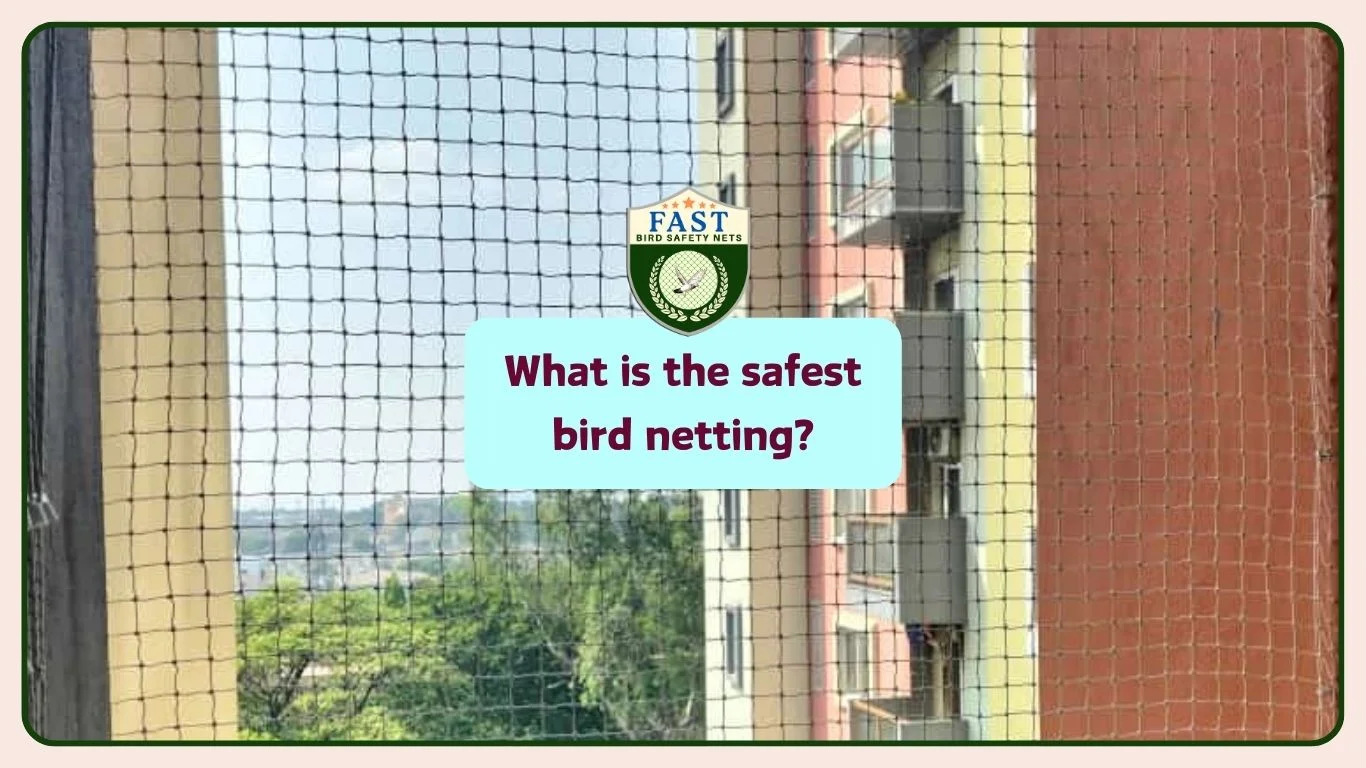 What is the safest bird netting? - Fast Safety Nets Hyderabad -9363632161