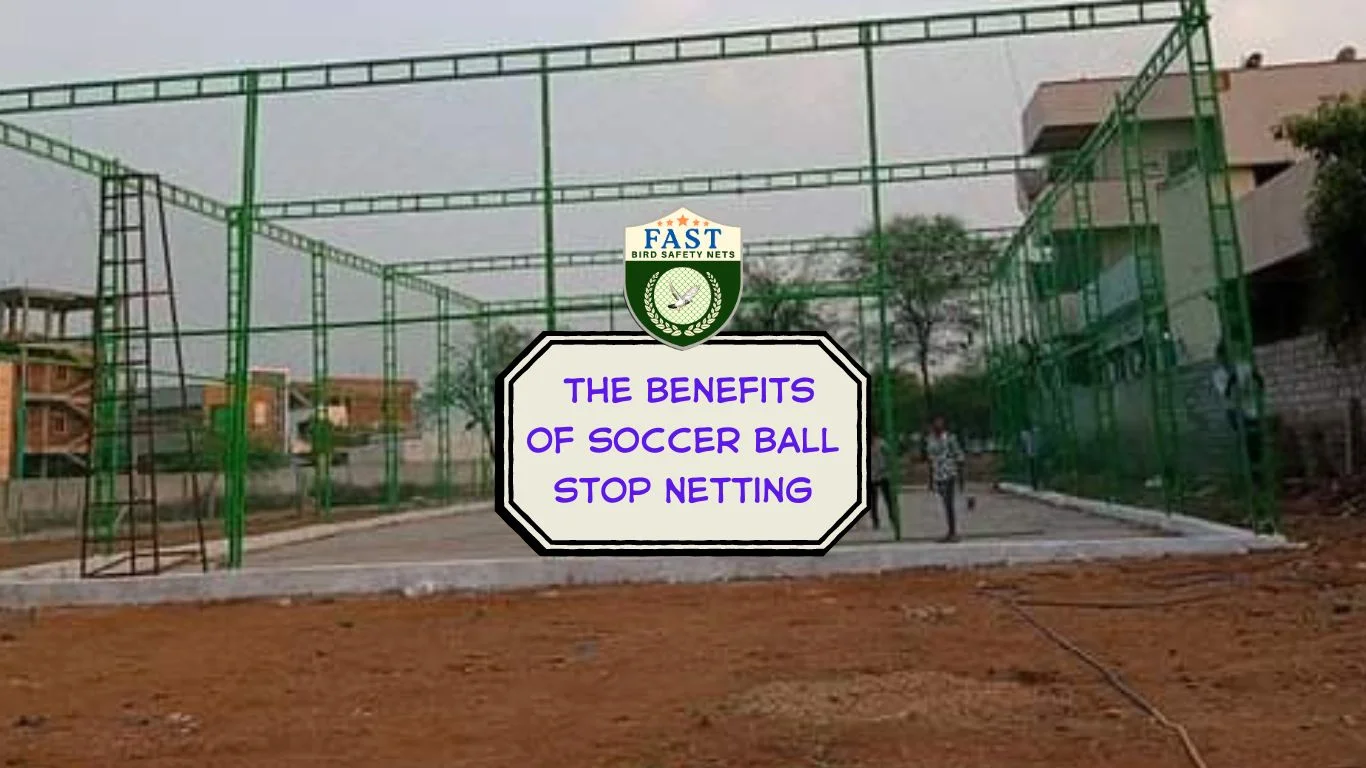 Soccer Ball Stop Netting