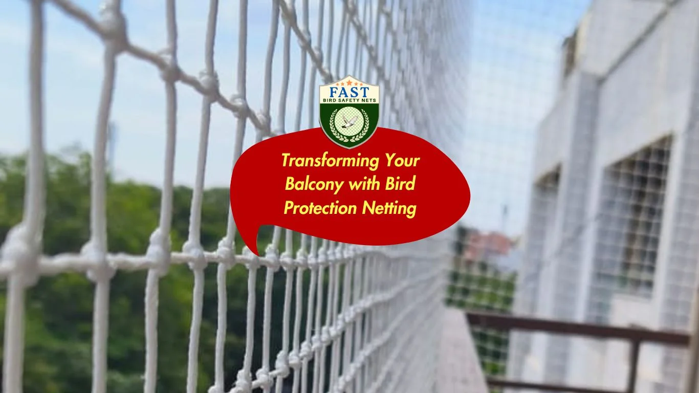 Transforming Your Balcony with Bird Protection Netting - Fast Safety ...