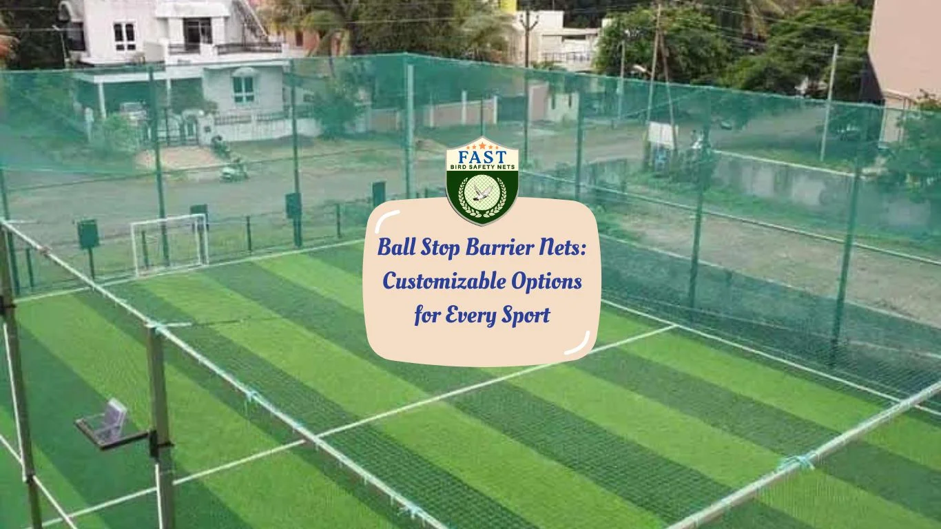 Ball Stop Barrier Nets: Customizable Options for Every Sport - Fast ...