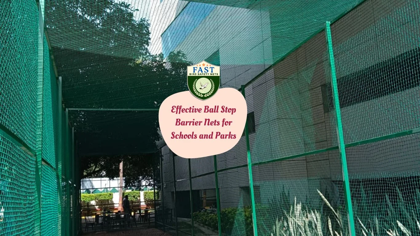 Effective Ball Stop Barrier Nets for Schools and Parks - Fast Safety ...