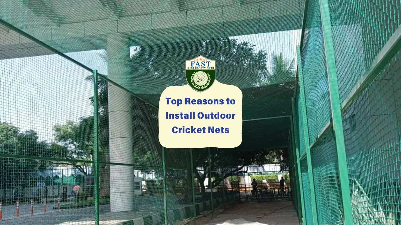 Top Reasons to Install Outdoor Cricket Nets - Fast Safety Nets Hyderabad -9363632161